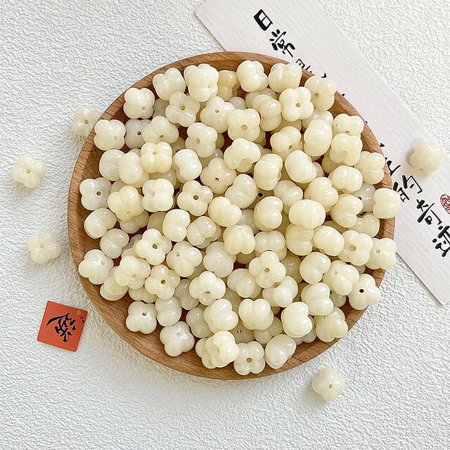 Osmanthus Bodhi Beads Natural Bodhi Root Carving DIY Accessories Bead ...