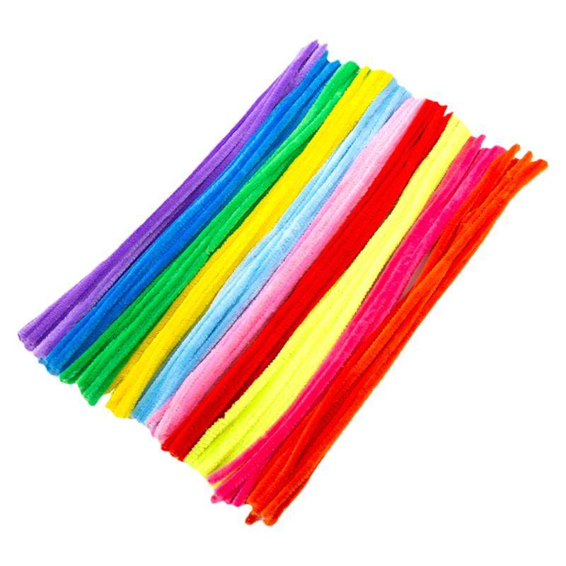 Colored DIY Hair Root Twist Stick Glitter Wool Strip Wave Plush Strip ...