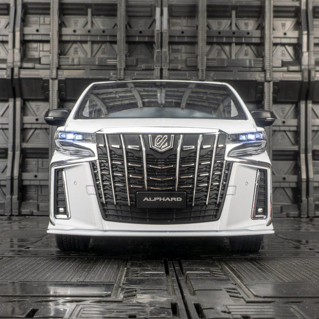 Genuine Toyota Elfa simulation alloy model Children boys toy car mpv ...