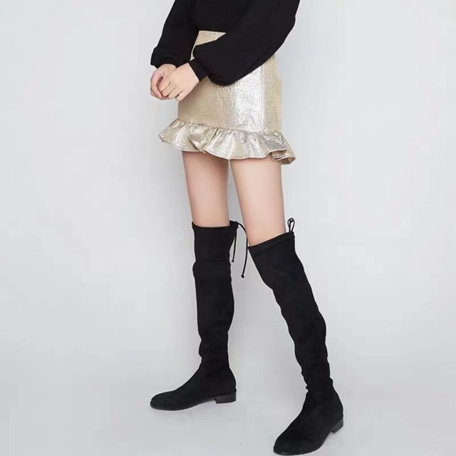 Agi Pin counter genuine sweet and cute dark flower short skirt one ...