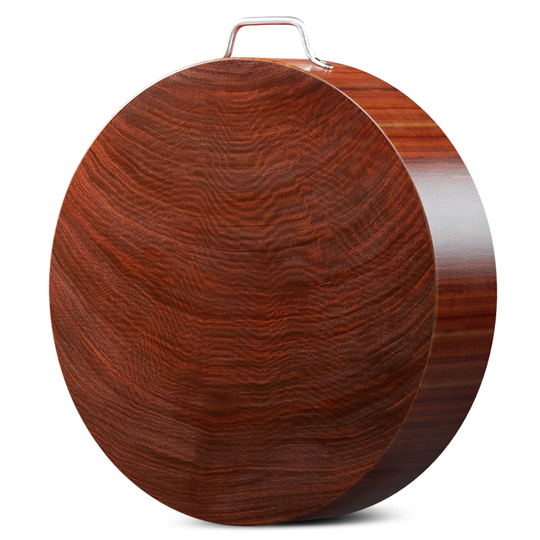 Tai Lao Round Ironwood Chopping Board - Antibacterial, Solid Wood