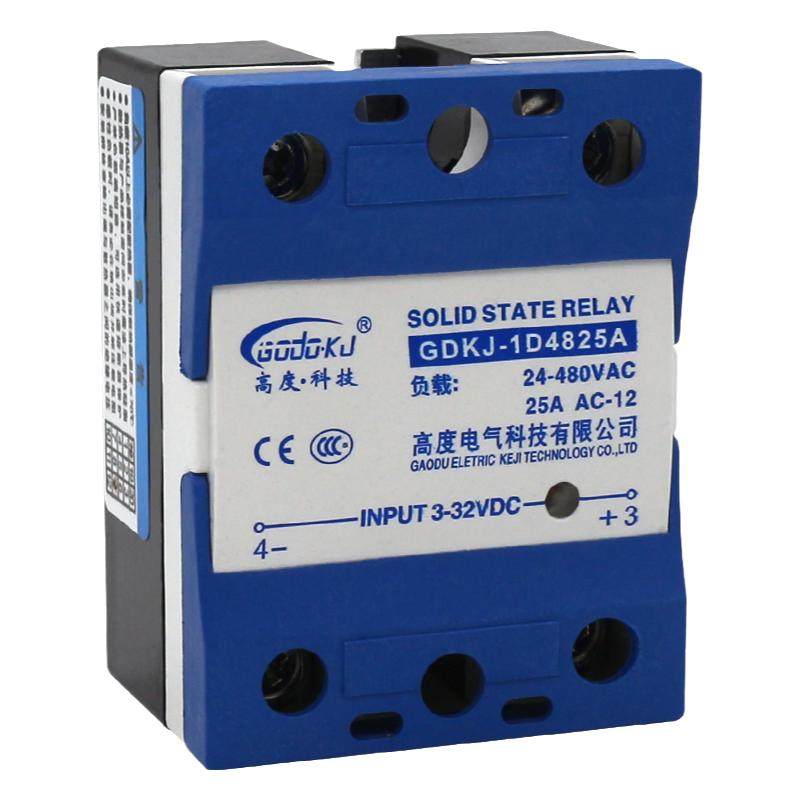 Godok Solid State Relay 220V AC 25A/40A/60A SSR Module - Gdkj-1D48 Series