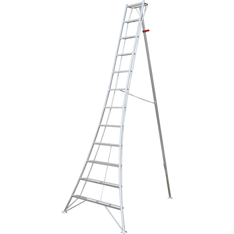 Hasegawa Aluminum Alloy Double Ladder - 8 Step - GSC-GSB Series