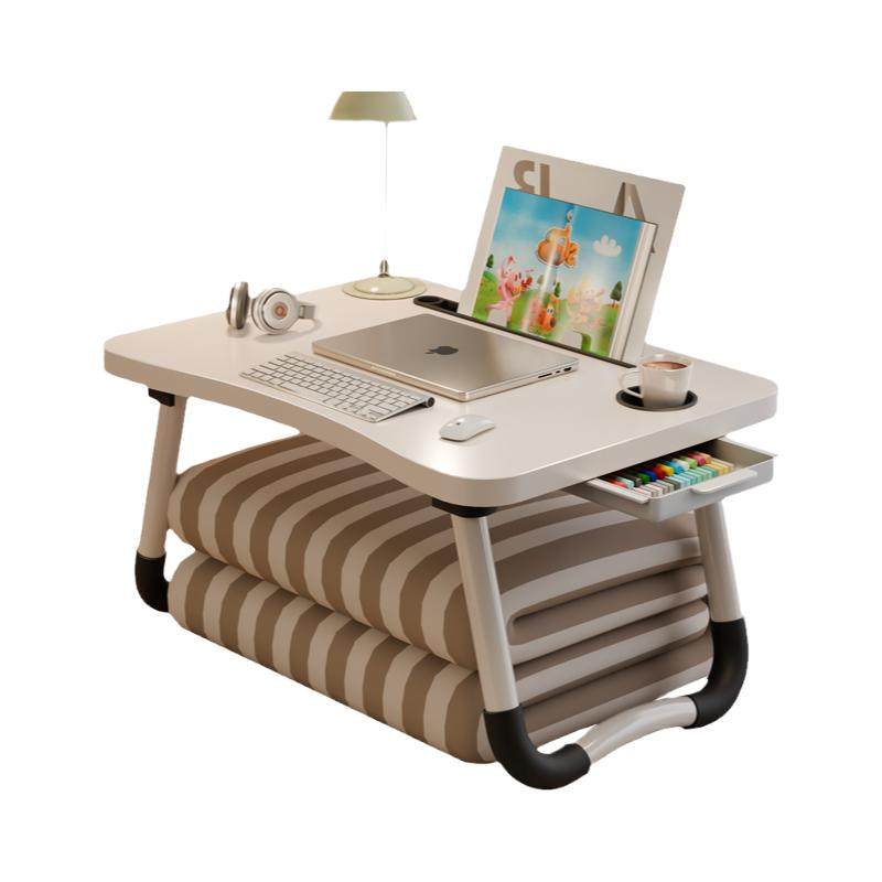 Foldable Study Desk - Small Laptop Table for Bedroom or Dorm