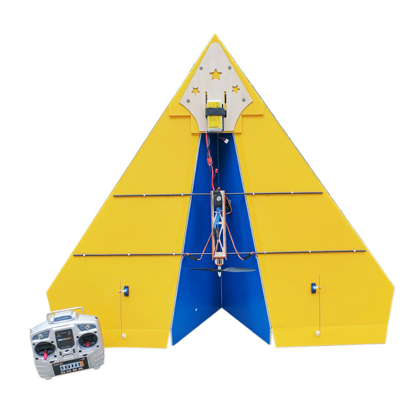 Remote Control Paper Airplane Model - 1 Meter Wingspan Glider Magic Board