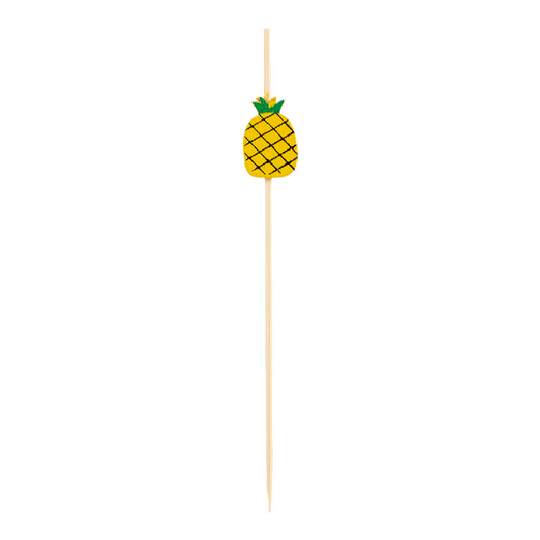 Disposable Fruit Stick Bamboo Stick Flower Sign Fruit Fork Creative Art ...