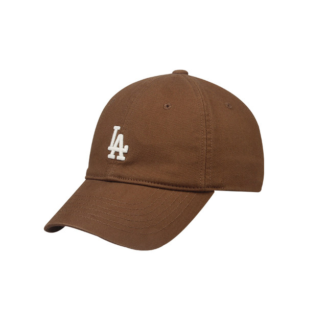 Korean MLB non-adjustable hat LA small label brown Dodge fully sealed ...