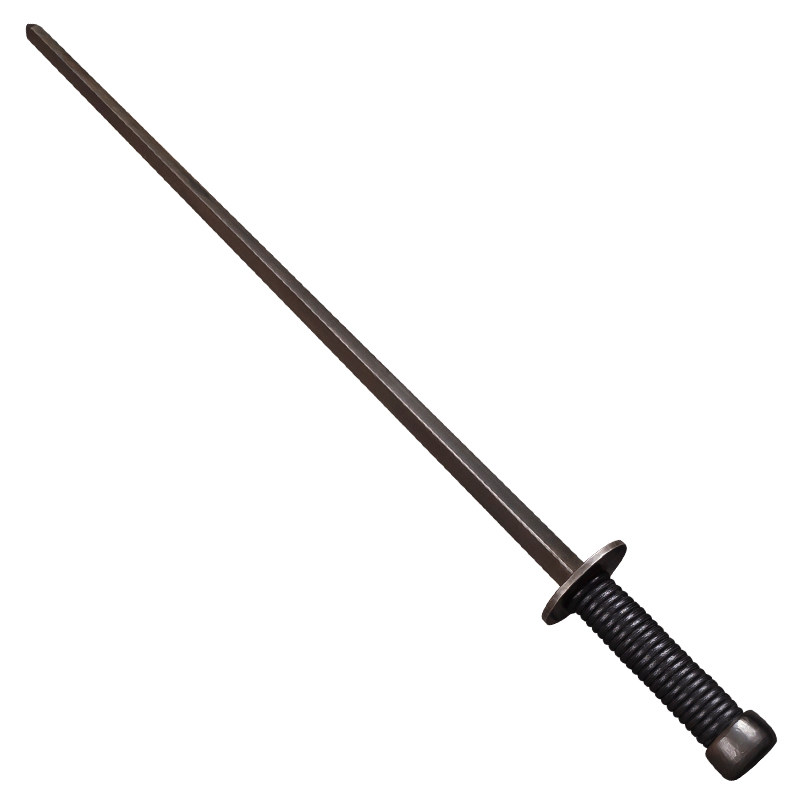 Antique Ming Style Double Mace | Solid Steel Whip Mace for Martial Arts