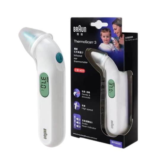 Braun Ear Thermometer IRT3030 - Baby Infrared Electronic Thermometer