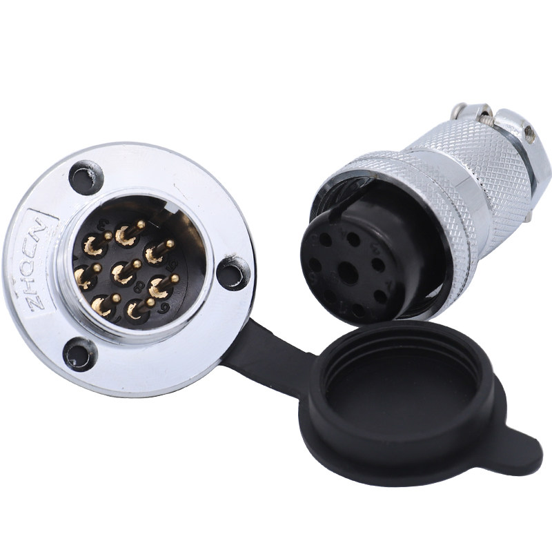Aviation Plug Socket DF/GX25 M25 with 2-10 Pin Installation for Flange ...