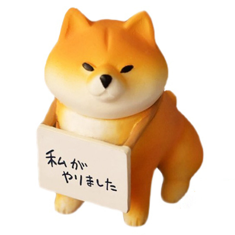 Japanese Genuine Stasto Introspection Dog Shiba Inu Corgi Ornaments