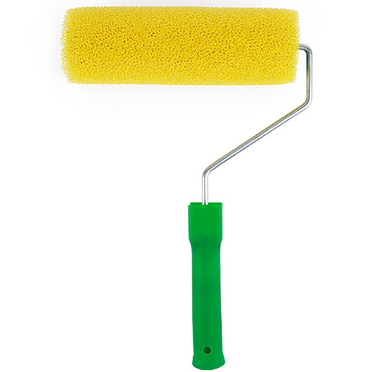 Hz 8-Inch Polyester Sponge Roller Brush for Texture Painting - Exterior ...