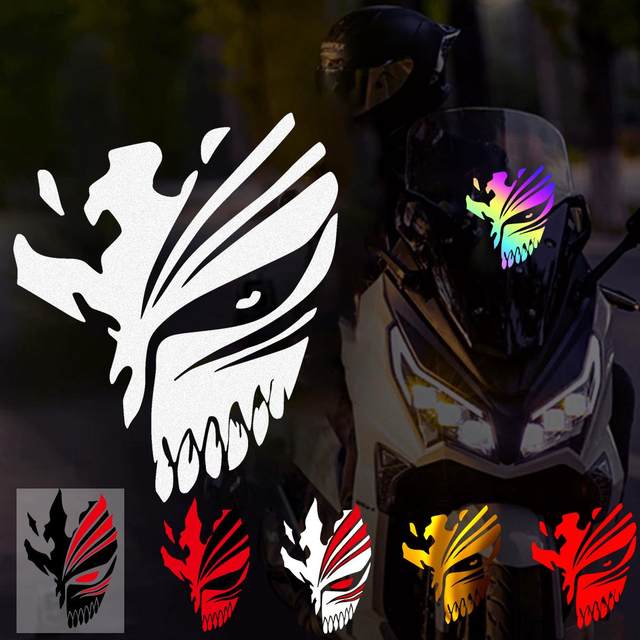 Electric vehicle battery car dead god mask sticker Motorcycle modified ...