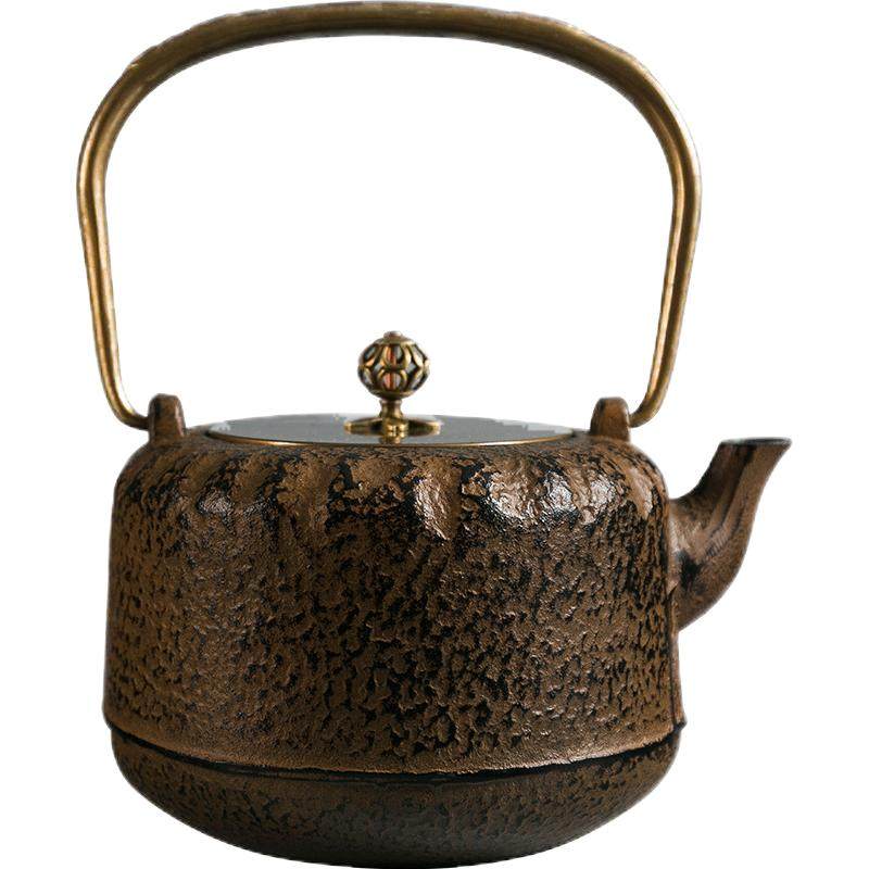 Set Teko Teh Besi Tuang Rongshantang - Gaya Retro