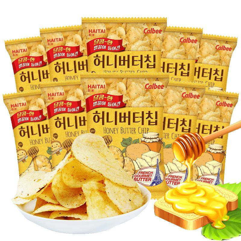 Chips de pommes de terre au beurre de miel haitai - snack importé de ...