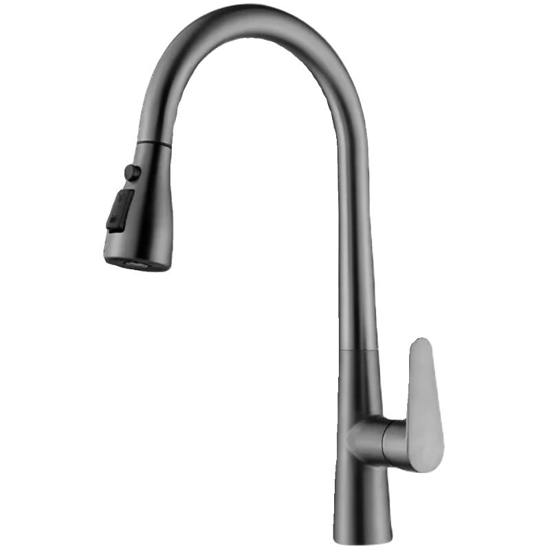 All-Copper Pull-Out Faucet for Kitchen