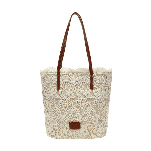 Nanfeng Chio2nd lace lady tote bag women's 2024 new autumn and winter French large capacity ...