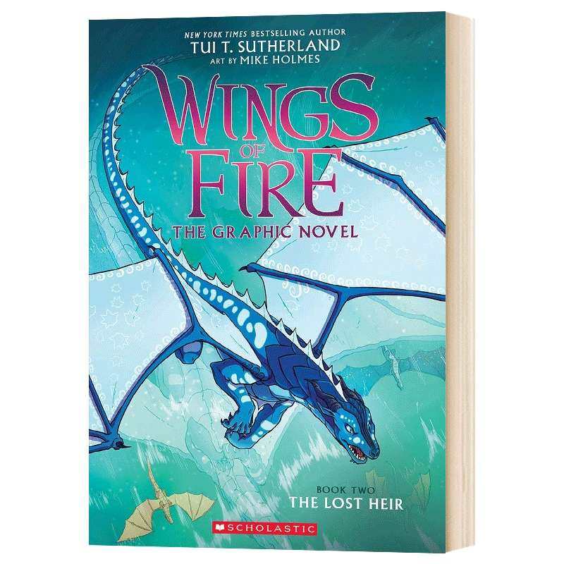 Wings of fire graphic novel #2: the lost heir - engelsk versjon