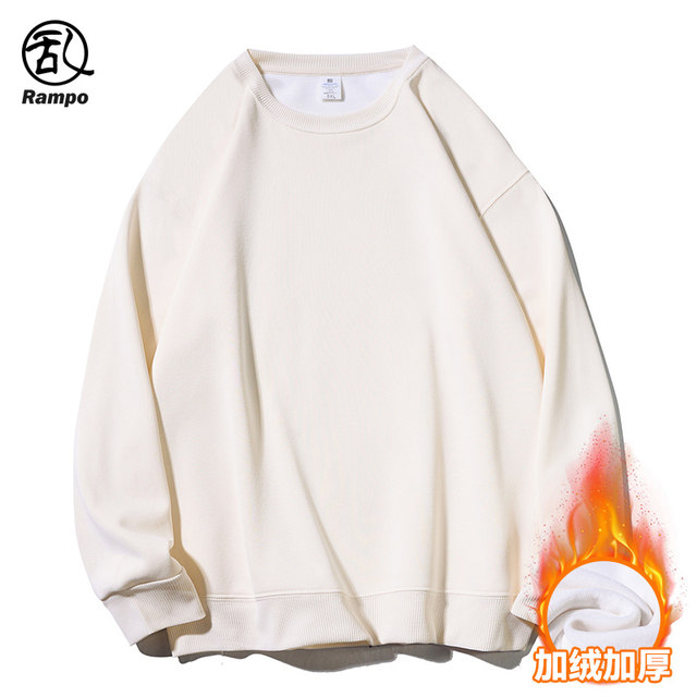 Silver fox velvet sweater 360g heavy new velvet thickened warm leisure ...