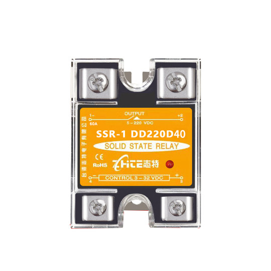 Single-phase Zhite Small Universal Solid State Relay SSR40A DC ...