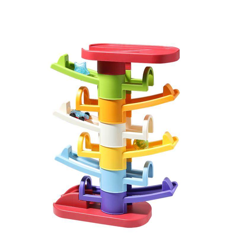 Rainbow Track Ball Early Education Puzzle Toy for Babies & Toddlers