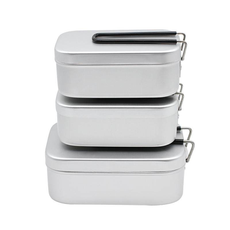 Outdoor Lunch Box - Aluminum Picnic Pot for Cooking and Camping Stove ...