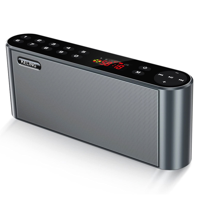 German Subwoofer Portable Bluetooth Speaker for Elderly Audio Entertainment