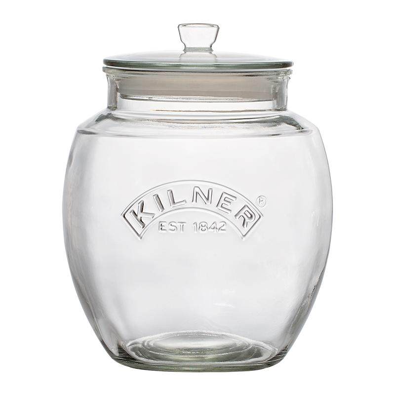 Kilner Glass Rice Bucket - Household Flour Storage Container with ...