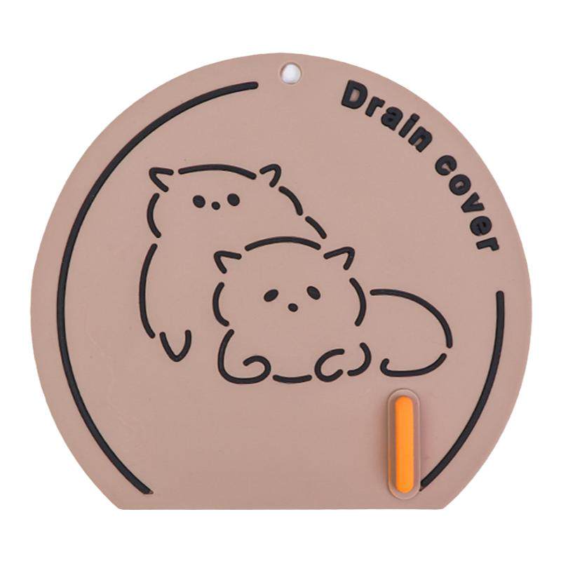 Floor Drain Anti-Odor Device Toilet Round Insect-Proof Sealing Cover to ...