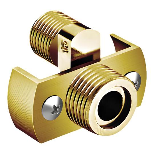 Kwe Brass Shower Faucet Miter Joint - Adjustable Water Mixing Valve