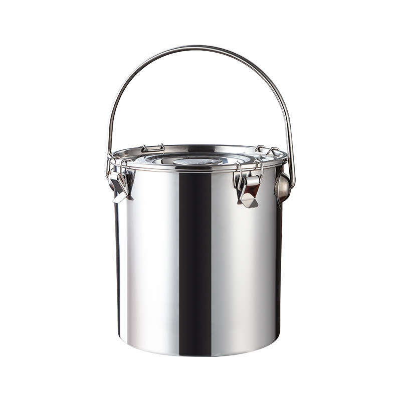 Stainless Steel Sealed Bucket for Takeaway and Food Delivery