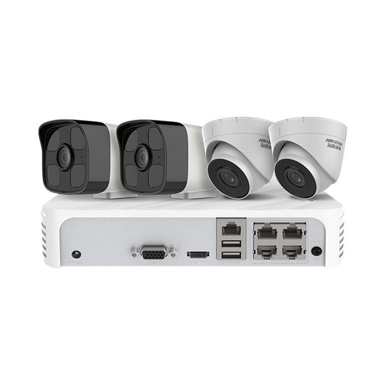Hikvision Surveillance Video Recorder Set - HD PoE Network Camera ...