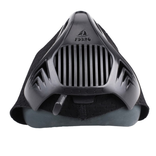 Oxygen Barrier Mask for Fitness Men - Hypoxia Sports Mask for Aerobic ...