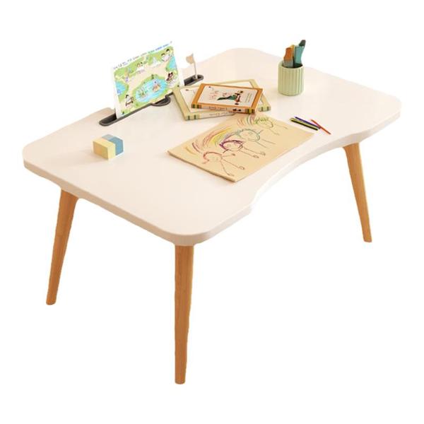 Peanut Table - Solid Wood Study Desk For Children's Learning And Play ...