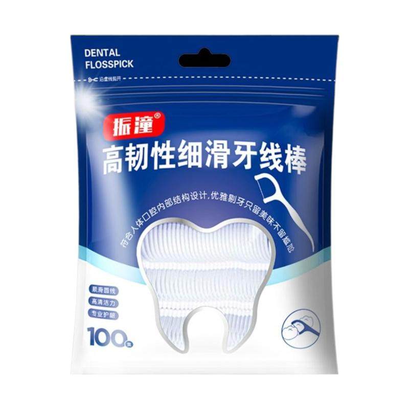 Household ultra-fine dental floss stick family pack dental floss ...