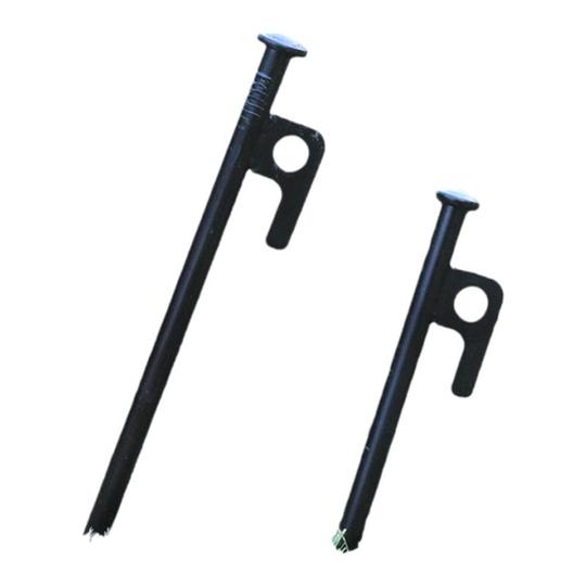 Tujue Camping Zeltnägel - Hochfeste Stahl Erdnägel (20/30cm)
