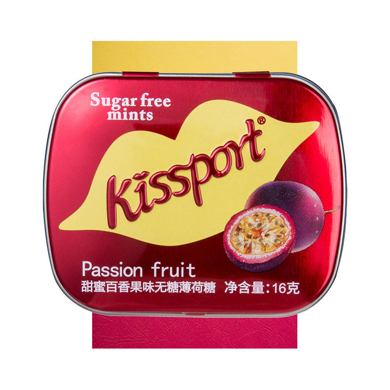 Kissport Sugar-Free Mints - 3 Boxes of Double Mint Body Sugar Fresh ...