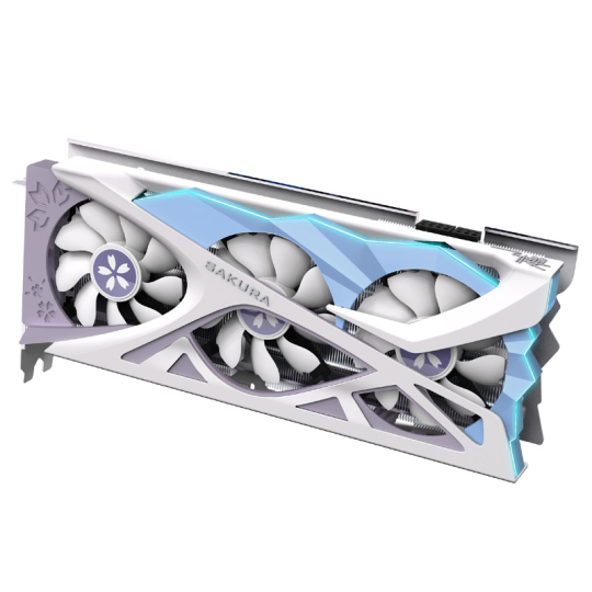 Yeston RTX 4070 Ti Sakura Edition Graphics Card - 12GB GDDR6X
