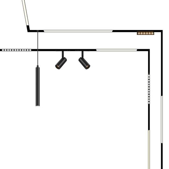 Embedded LED Spotlight for Living Room Track Lighting