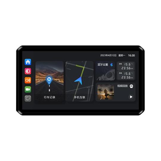 Breakout M12 Motorcycle Dash Cam - Carplay Navigation System