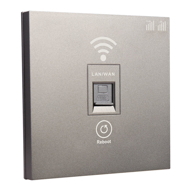 Hotel embedded wall signal AP relay wireless WiFi Gigabit 5G network ...