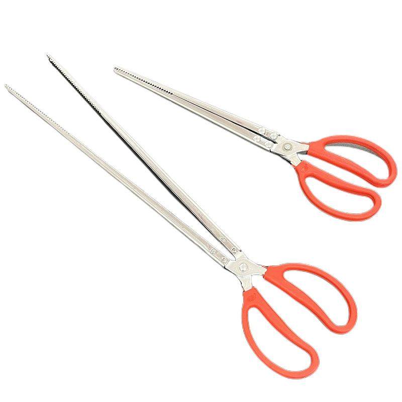Stainless Steel Eel Clip Loach Crab Pliers Extended Anti-Slip Lobster ...