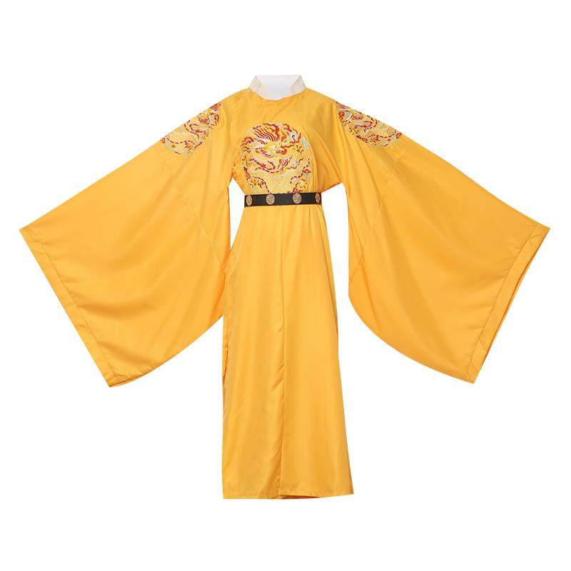 Hanfu Men's Dragon Robe - Ming Dynasty Style Emperor Clothing with ...