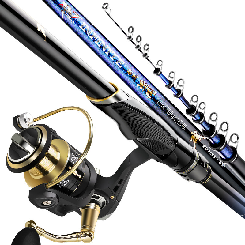 Canna da pesca rocky rod di nuova marca 2021 - design ultraleggero in ...
