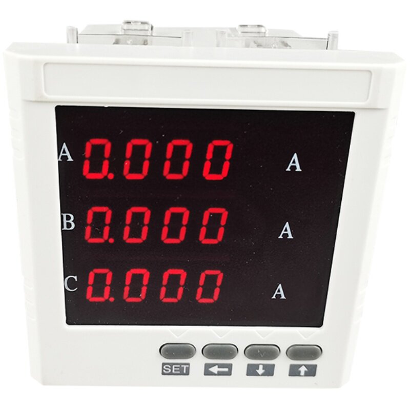 Toyoshichi F603 AC Three-Phase Digital Ammeter Set with Transformers