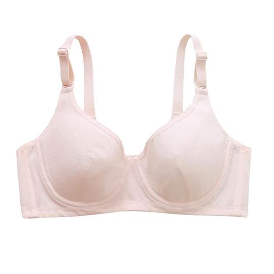 Girls' Bra Development Period - Breathable Cotton - Soft Steel Ring ...