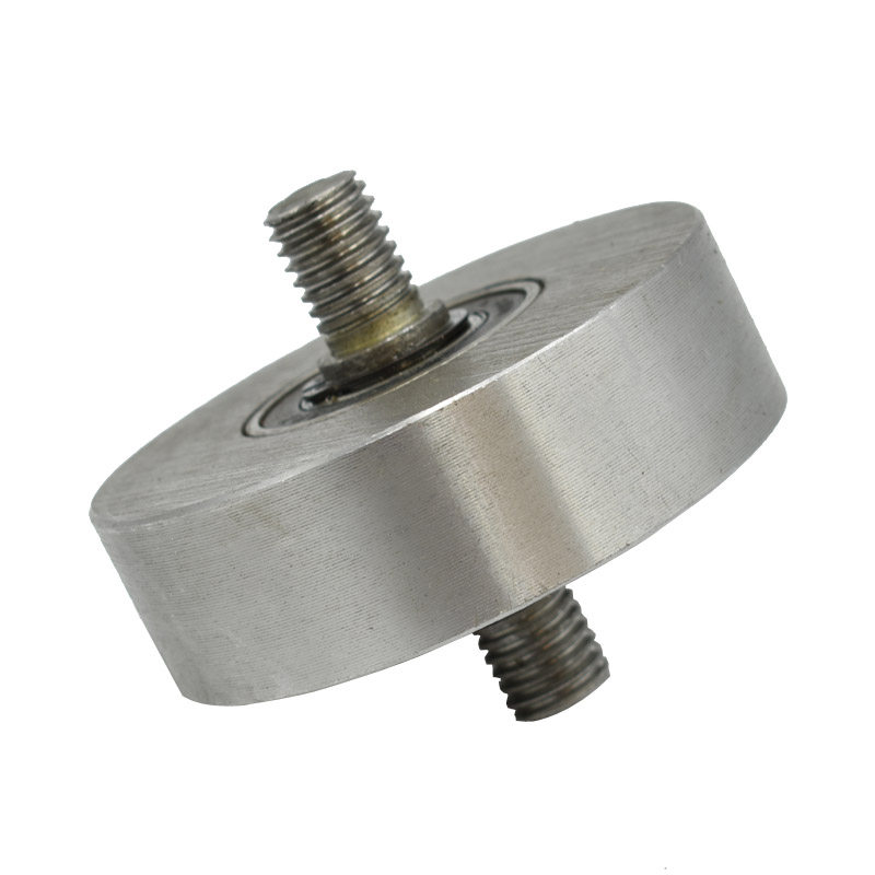 Flat Wheel Track Pulley - Solid Groove Wheel for Sliding Doors