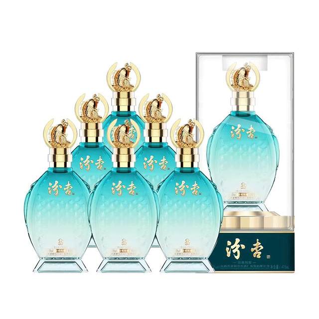 Xinghuacun Fenxing wine elegant pure brew 53 degree fragrance type liquor pure grain wine gift ...