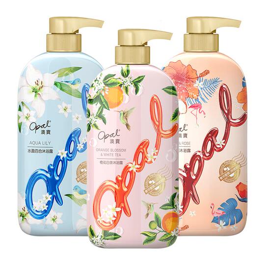 Opal Shower Gel Orange Blossom Moisturizing Refreshing Cleansing Body ...