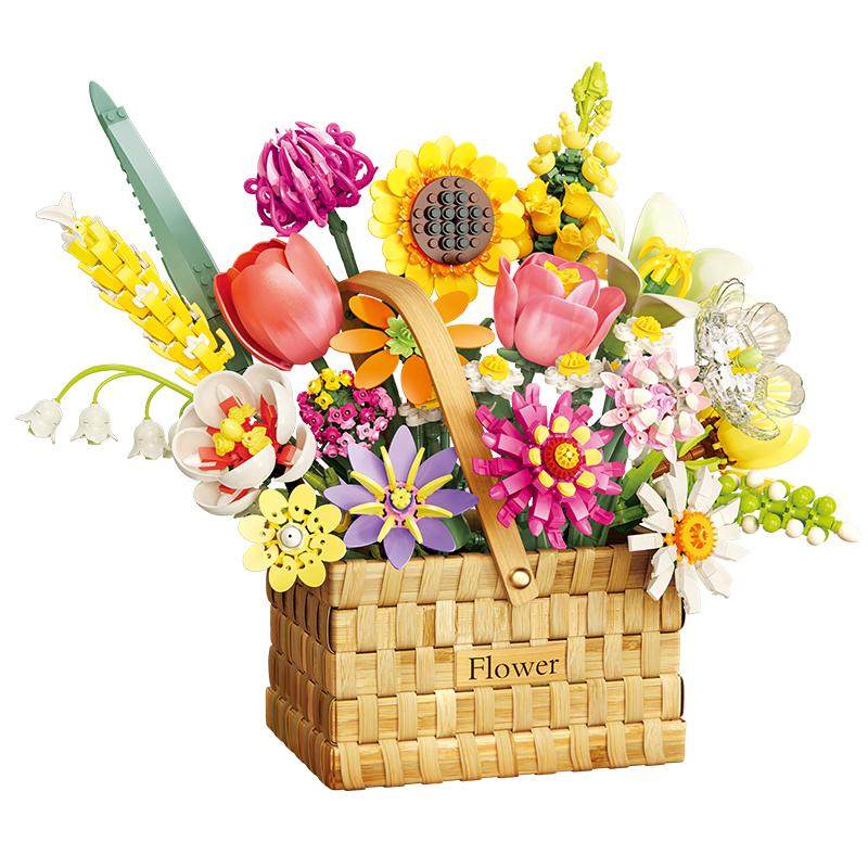 Fermi Immortal Flower Bausatz - DIY Blumenstrauß Spielzeug Geschenk